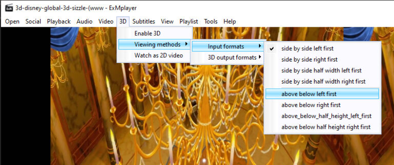 3D video player, polarized 3D - All about 3D - NoloWiz