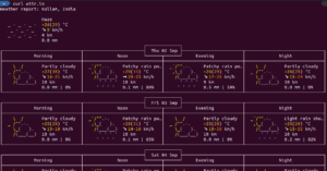 How to Check Weather Forecast in Terminal - NoloWiz