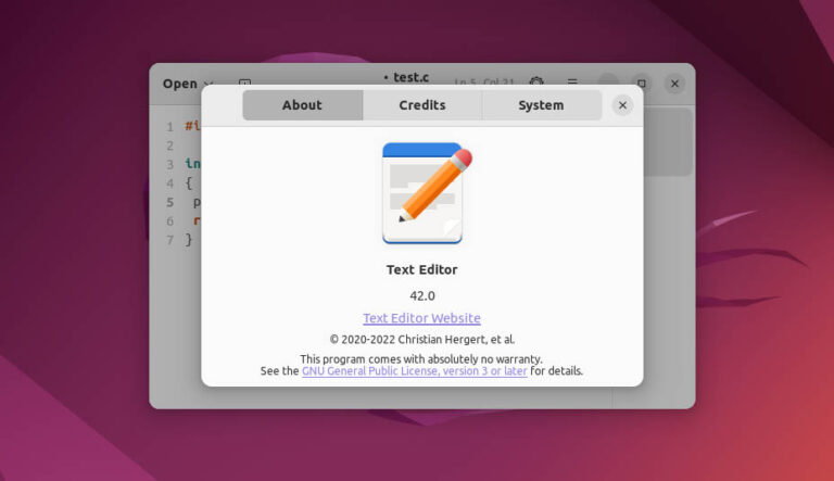 Install GNOME Text Editor on Ubuntu 22.04 and its Features - NoloWiz