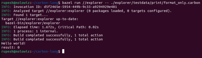 How to Set Up Carbon Programming Language on Ubuntu 22.04 - NoloWiz