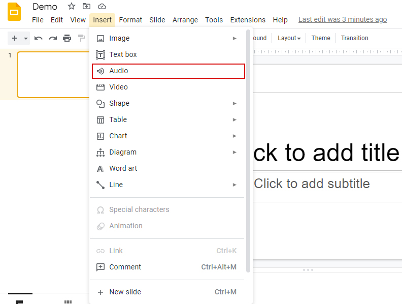 How To Add Audio To Google Slides Step by Step Guide NoloWiz