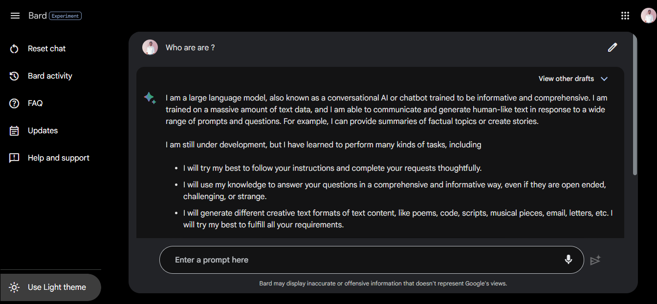 ChatGPT rival Google Bard AI is now Available in India. Features ...