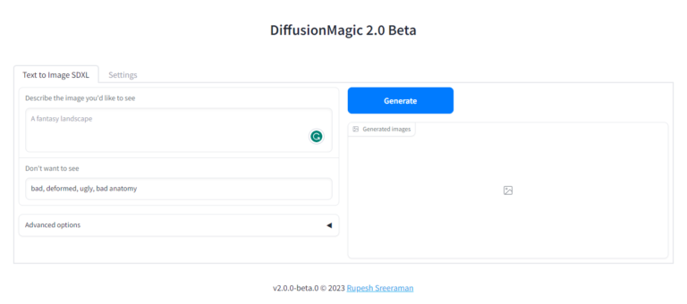 Easy Way to Run Stable Diffusion XL on Colab using DiffusionMagic - NoloWiz