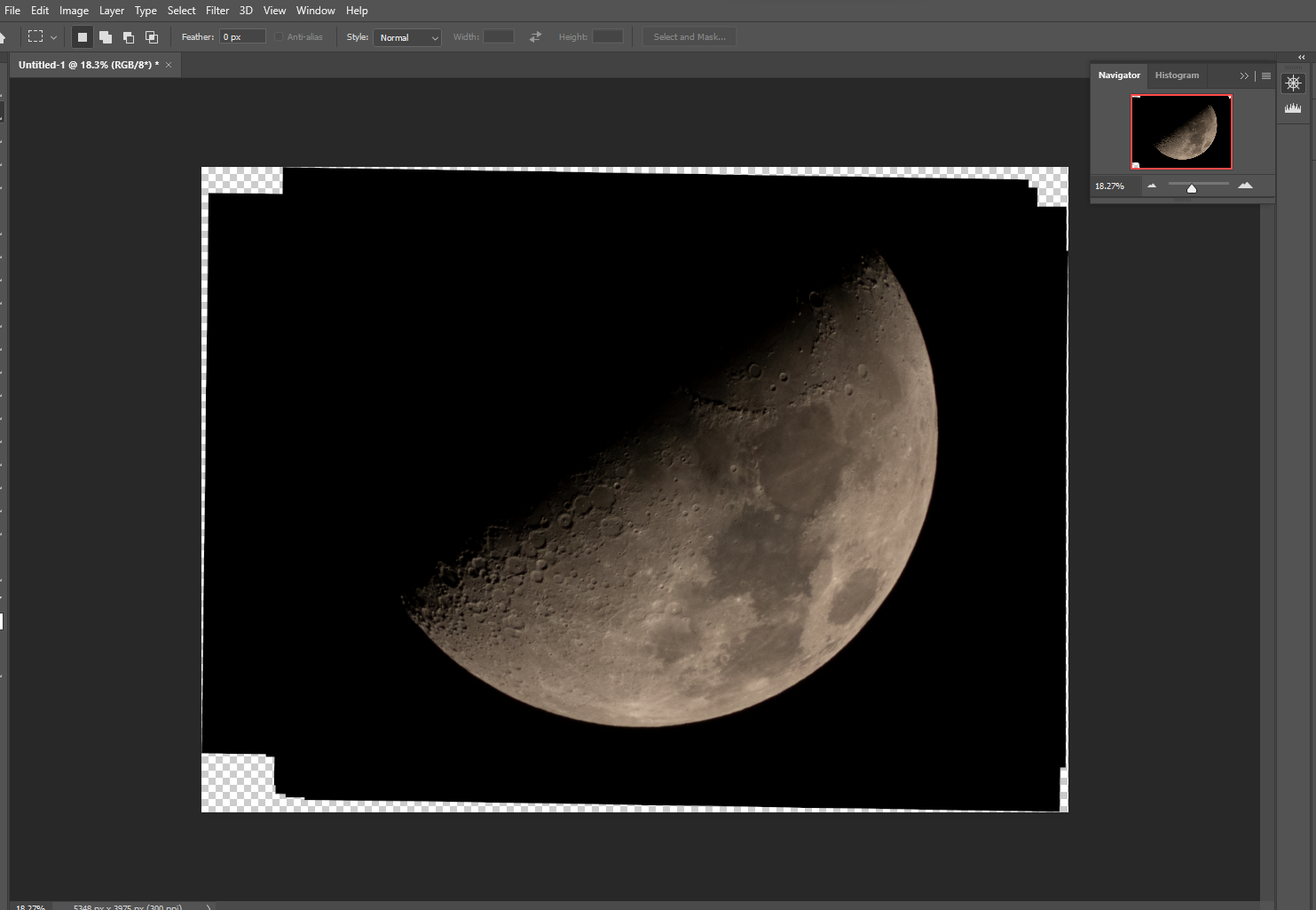 How to Stack Moon Photos Using Photoshop - Step-by-Step Guide - NoloWiz